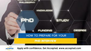 How to Prepare for Your PhD Interview | Accepted