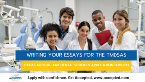 TMDSAS essay tips